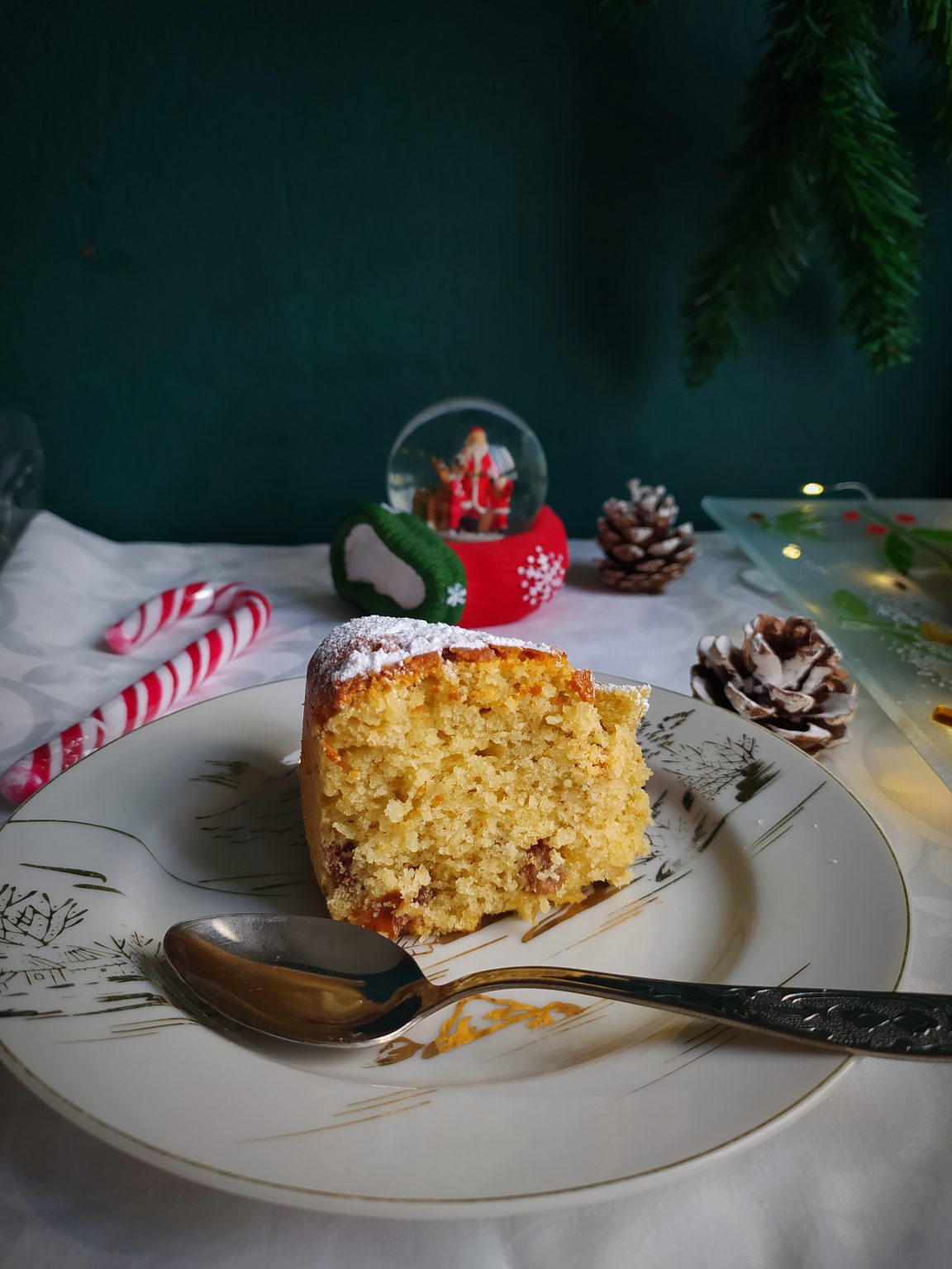 Κέικ Χριστουγέννων από τη food blogger Mrs Olivespoon