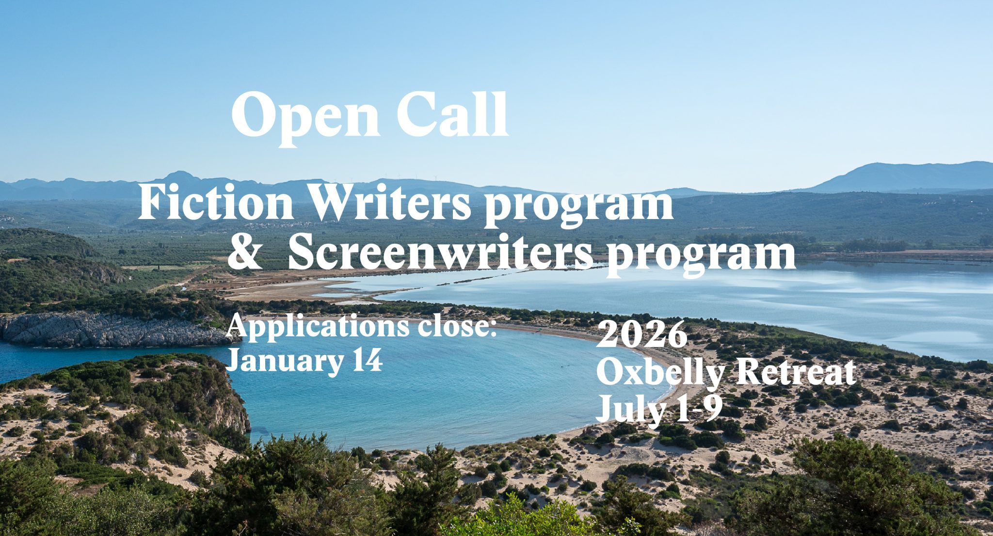 Open Call για το Oxbelly Retreat 2026 στην Costa Navarino - monopoli.gr