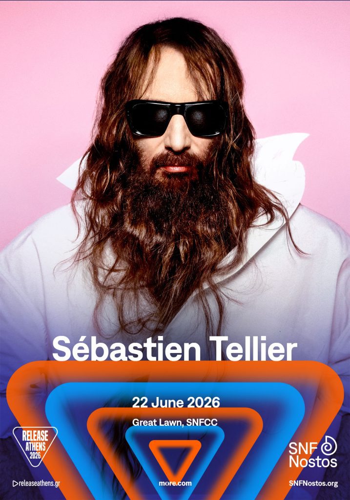 Ο Sébastien Tellier στο Release Athens x SNF Nostos 2026 - monopoli.gr